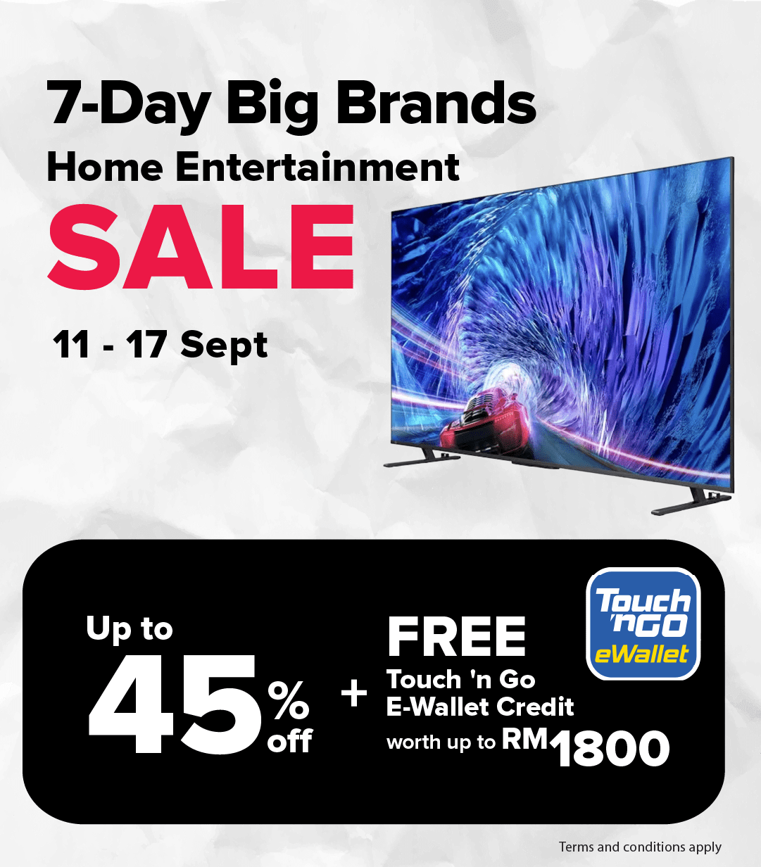 7-Day Big Brands Home Entertainment Sale | Harvey Norman Malaysia