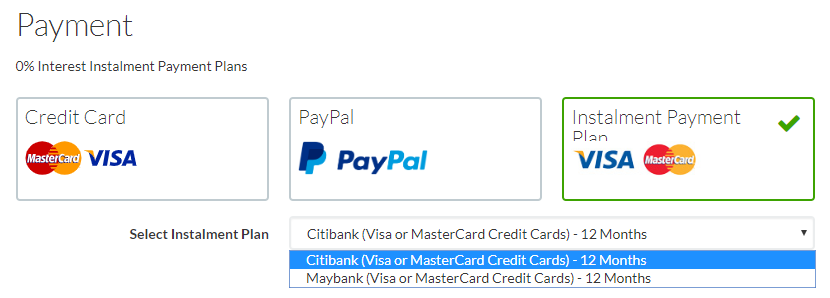 Modes of Payment | Harvey Norman Malaysia