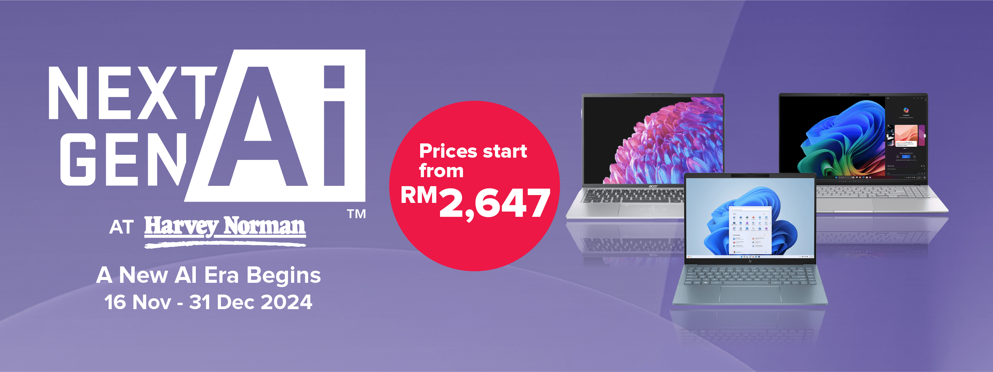 Next Gen AI PCs | Harvey Norman | Harvey Norman Malaysia