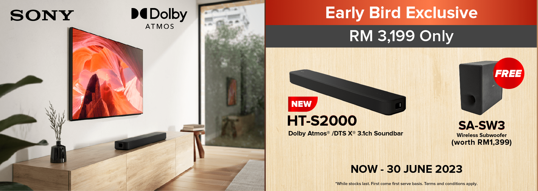 Sony HT-S2000 Soundbar Launch | Harvey Norman Malaysia