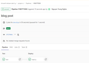CÁCH TẠO CI/CD SỬ DỤNG GITLAB RUNNER VỚI NODEJS TRÊN EC2 INSTANCE