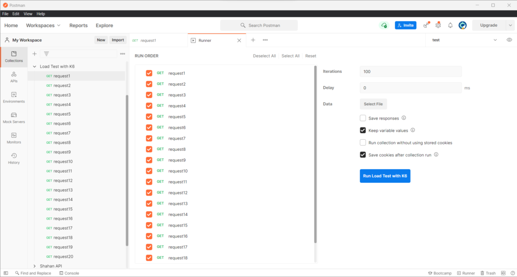 Run load test with K6 and Postman | (日本語) 株式会社ブリスウェル ベトナム