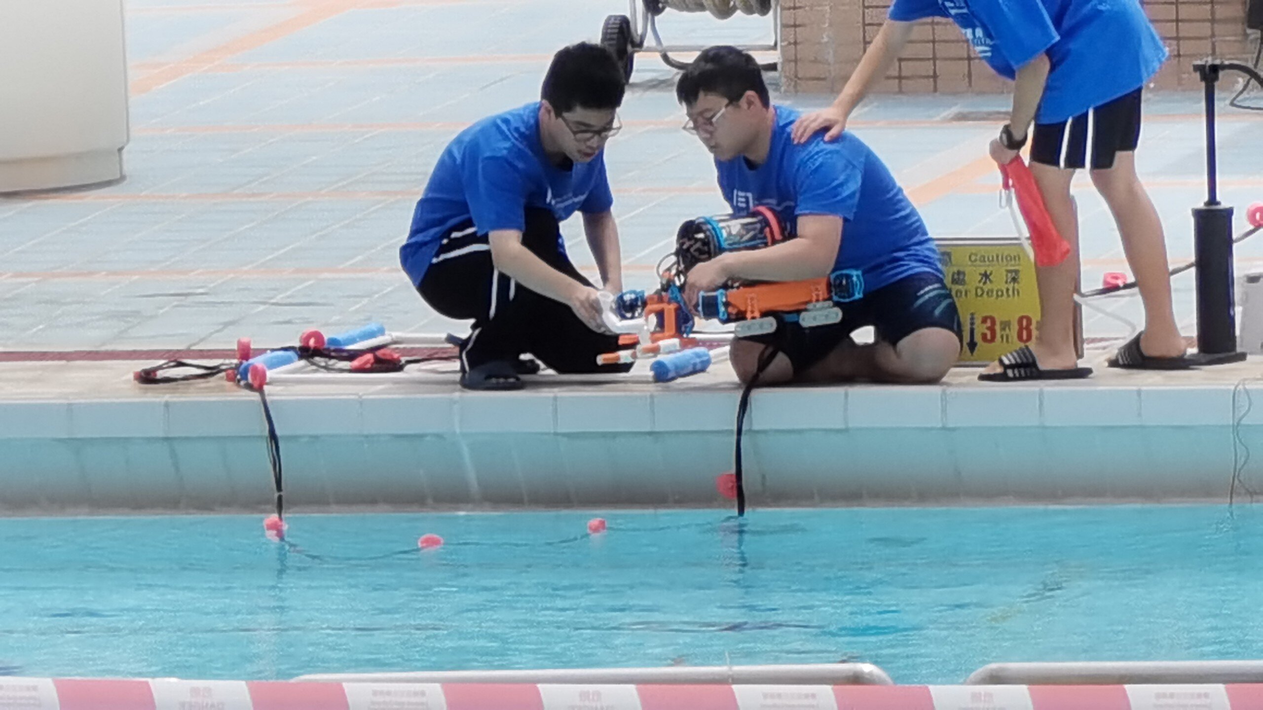 Winning First Runner-up in the “MATE ROV Competition” in HK Regionals ...