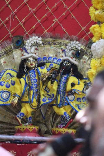 Darshan of Shri Krishna Balram at Teira/Tera Kadamb or Ter Kadam - Nandgaun