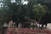 Outside view of Peeli Pokhar or Priya Kund, Barsana