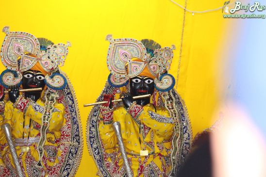 Darshan of Shri Krishna Balaram at Temple of Nandgaon