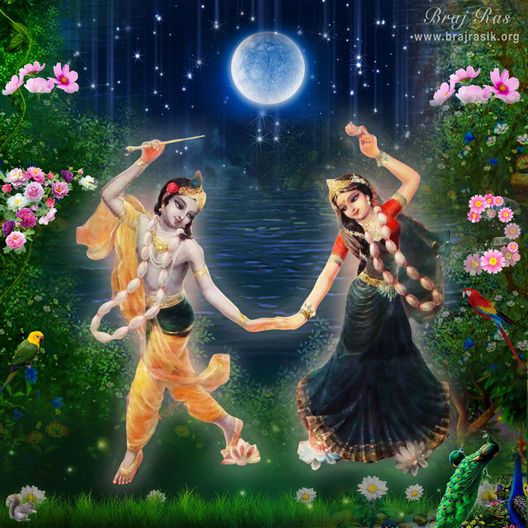 Checkout Sharad Purnima Maharaas Dance Wallpaper of Shri Radha Krishn ...