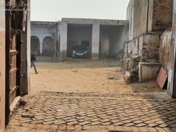 An inside view of Shri Vrinda Devi Temple, Kamyavan