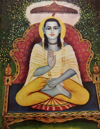 Portrait of Jagadguru Shri Nimbarkacharya