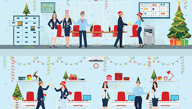 Will the holiday cheer spread to your office this year? | Human ...