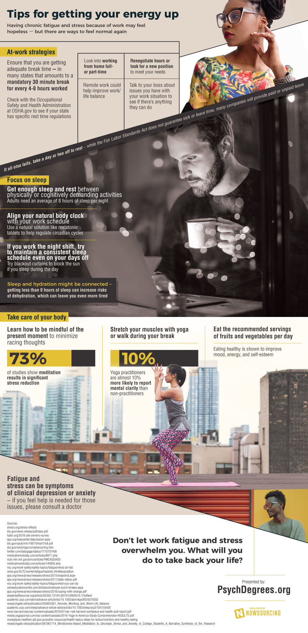 Infographic: The psychology of work fatigue | Human Resources Online