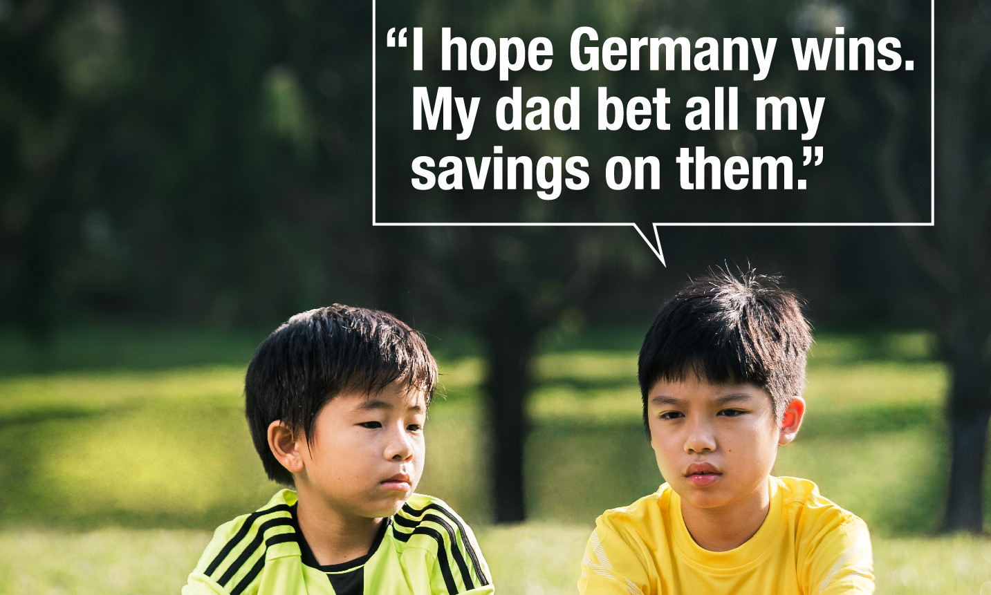 LOOK Anti-gambling campaign gets attention after Germany win ...
