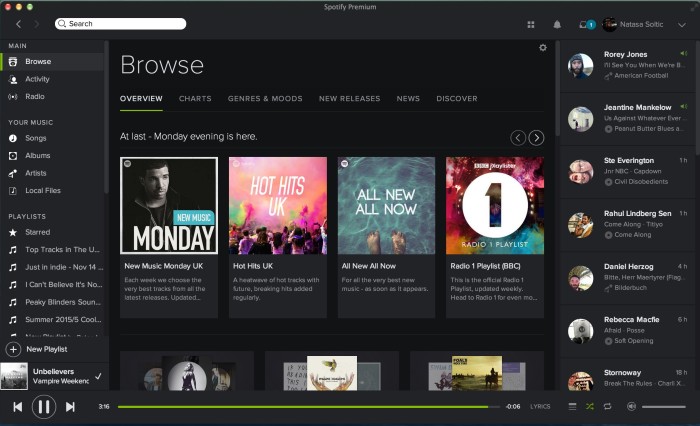 Spotify cleans up and adds dash of social to desktop experience ...