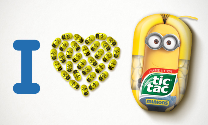 LOOK Tic Tac makes Minions edition | Marketing Interactive