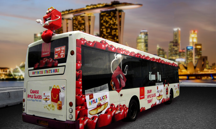 LOOK McDonald’s happy new mascot gets a ride around town | Marketing ...