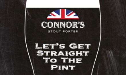 Connor’s Stout Porter gets straight to the pint | Marketing Interactive