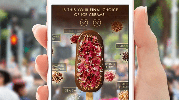 Magnum integrates AR into ice cream making experience | Marketing ...