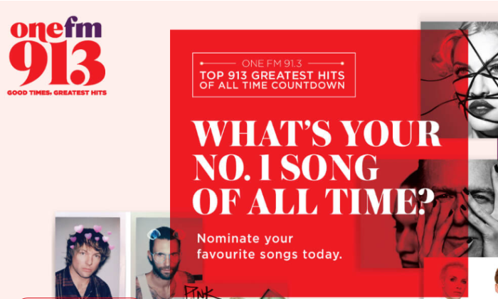 ONE FM 91.3 flaunts new logo and tagline | Marketing Interactive