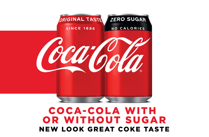 Coca-Cola redesigns packaging to unify original and zero sugar variants ...