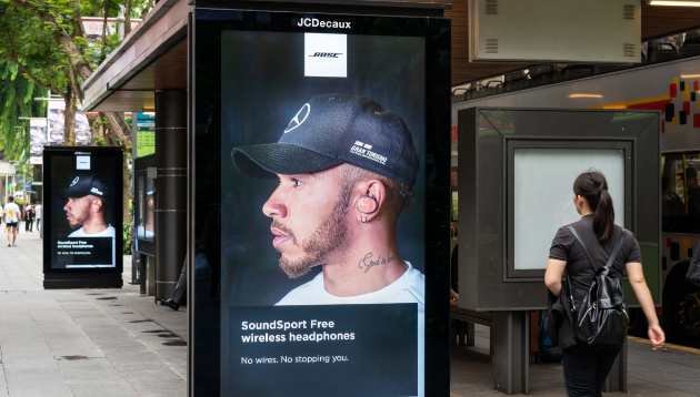 Bose revs up advertising campaign with OOH activation | Marketing ...