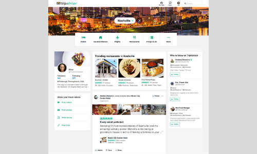 TripAdvisor launches new website with social features | Marketing ...