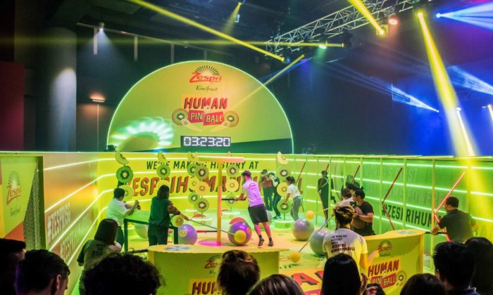 Zespri and TSLA create giant human pinball game in experiential push ...