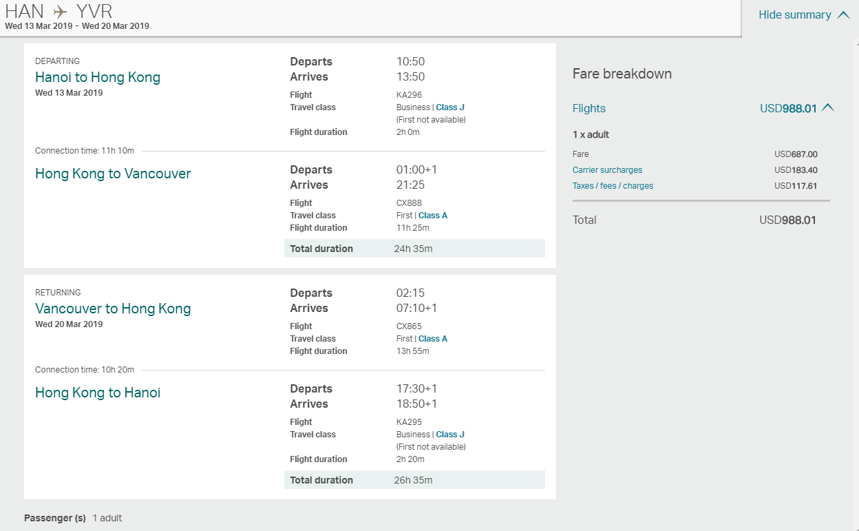 Cathay Pacific gains brand love as it honours super cheap first class ...