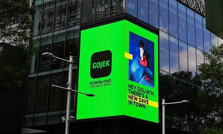 ‘Hey Goliath, there is a new Dave in town’, says GOJEK in cheeky OOH ad ...