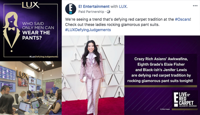 Lux unveils new brand purpose, kicks off marketing blitz at Oscars ...