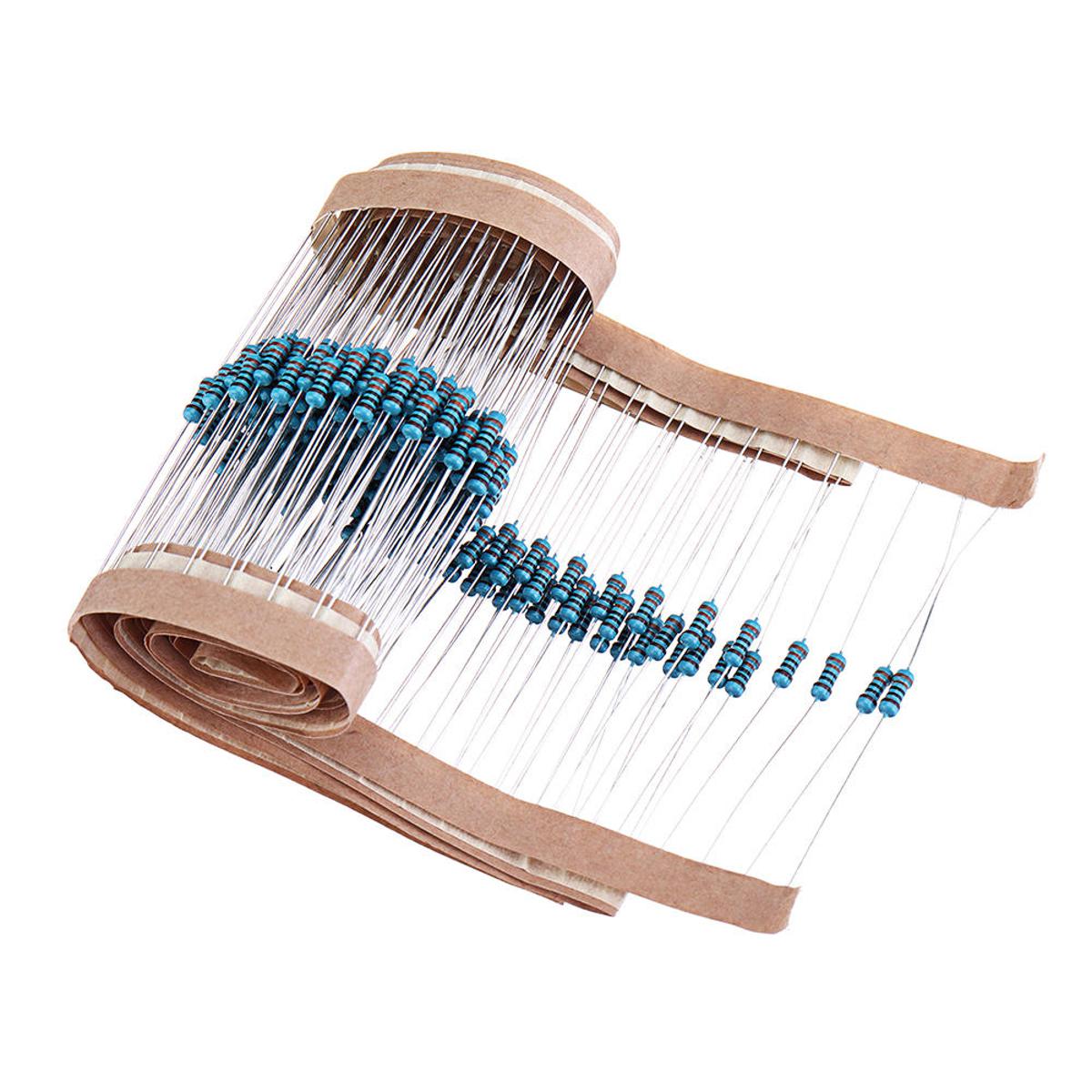 50Pcs- Tolerance 1% 220K Ohm Resistor 220K Ohm Carbon Film Resistor ...