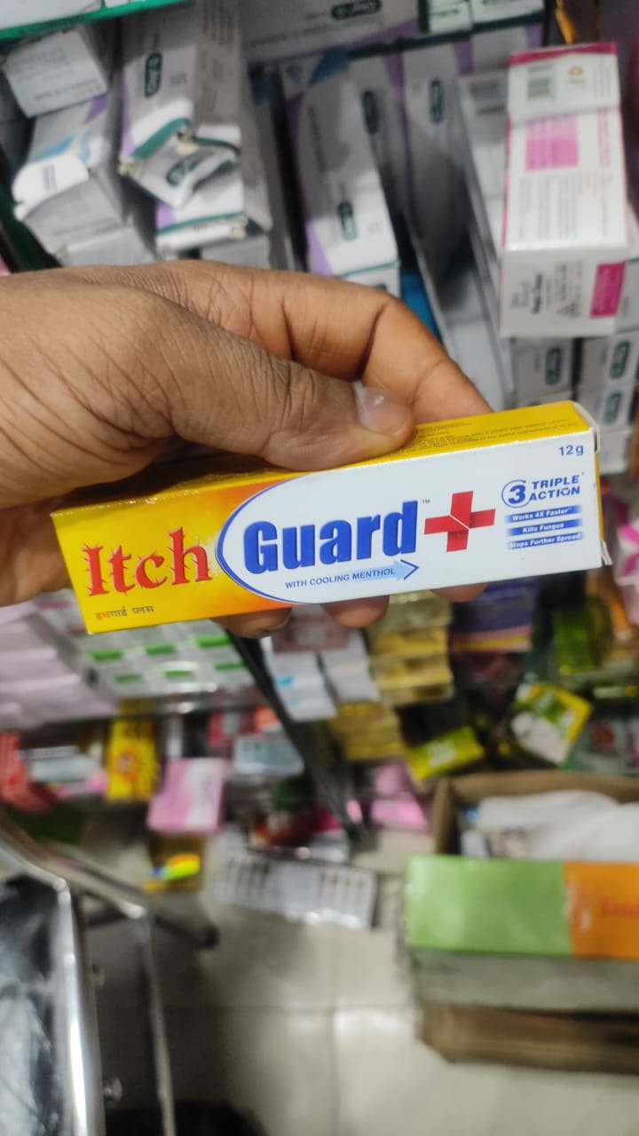 Indian Itch Guard Cream 12 Gm Fast Acting Maximum Strength Medicated ...