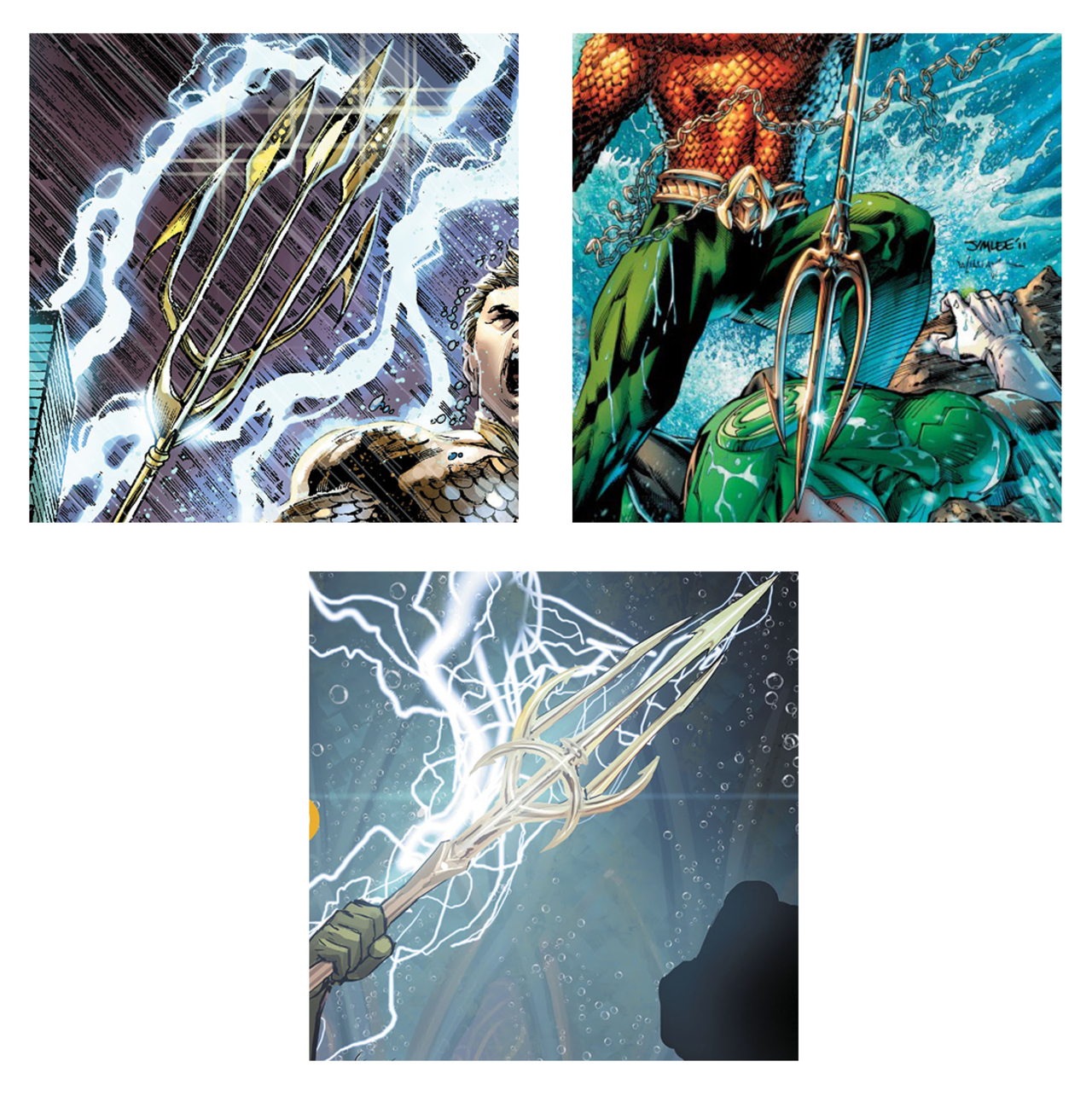 NHỮNG THANH TRIDENT QUYỀN NĂNG MÀ AQUAMAN SỬ DỤNG TRONG COMICS