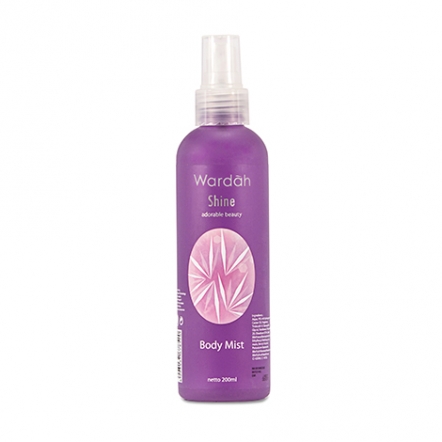 Wardah Body Mist Shine 200 ml - Review SOCO by Sociolla