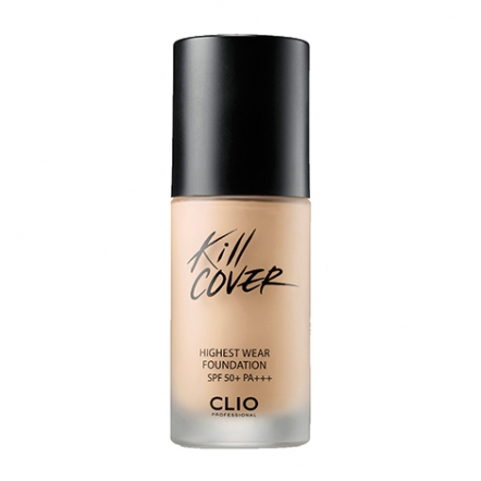 Clio Kill Cover Highest Wear Foundation SPF 50+ PA+++ - Review SOCO by ...