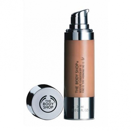 The Body Shop Moisture Foundation SPF 15 - Review SOCO by Sociolla