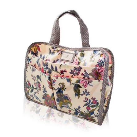 Armando Caruso Olene Bag Organiser - Beige - Review SOCO by Sociolla