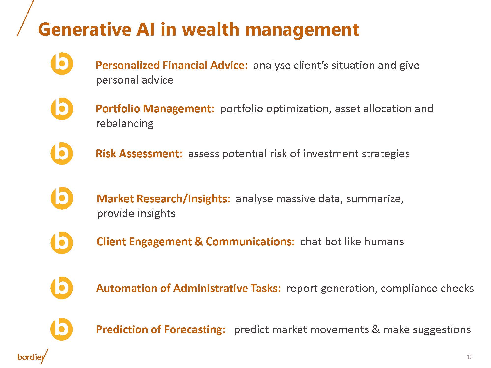 Presentations - Asian Wealth Management and Asian Private Banking