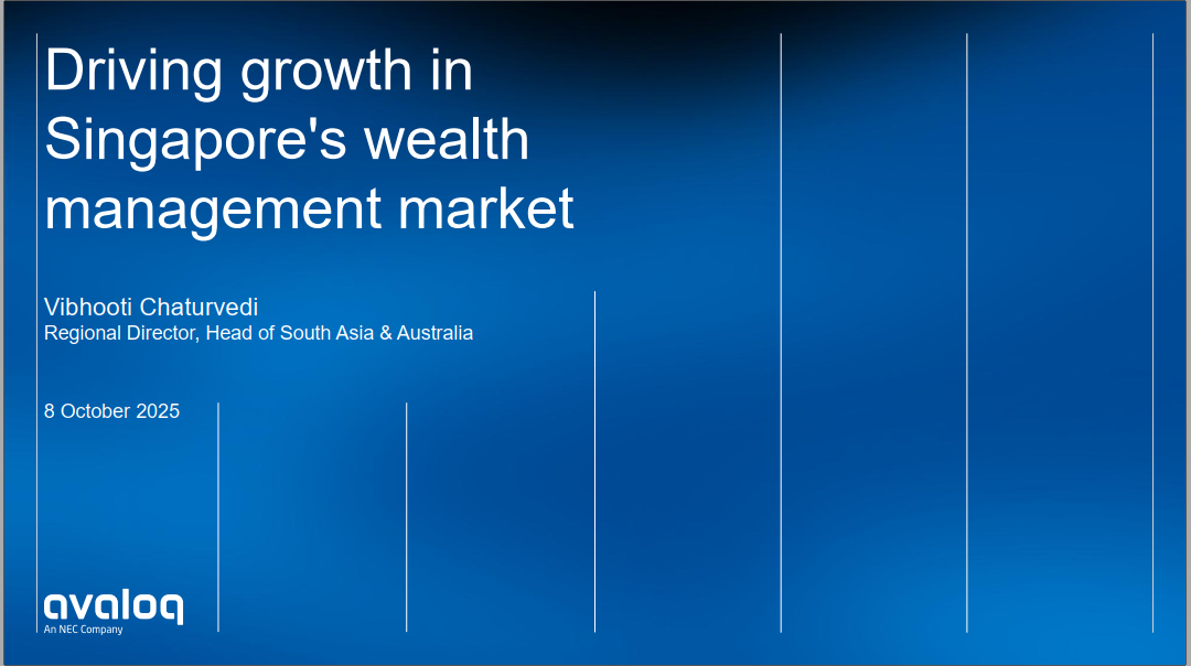 Presentations - Asian Wealth Management and Asian Private Banking