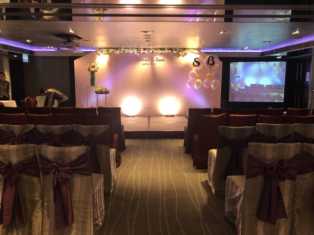 Wedding in Function Room