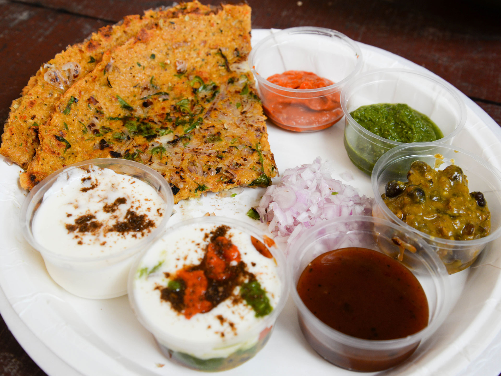 Calcutta Chaat ka Paneer Cheela, Tiwari Calcutta Chaat Bhandar, Jaipur ...