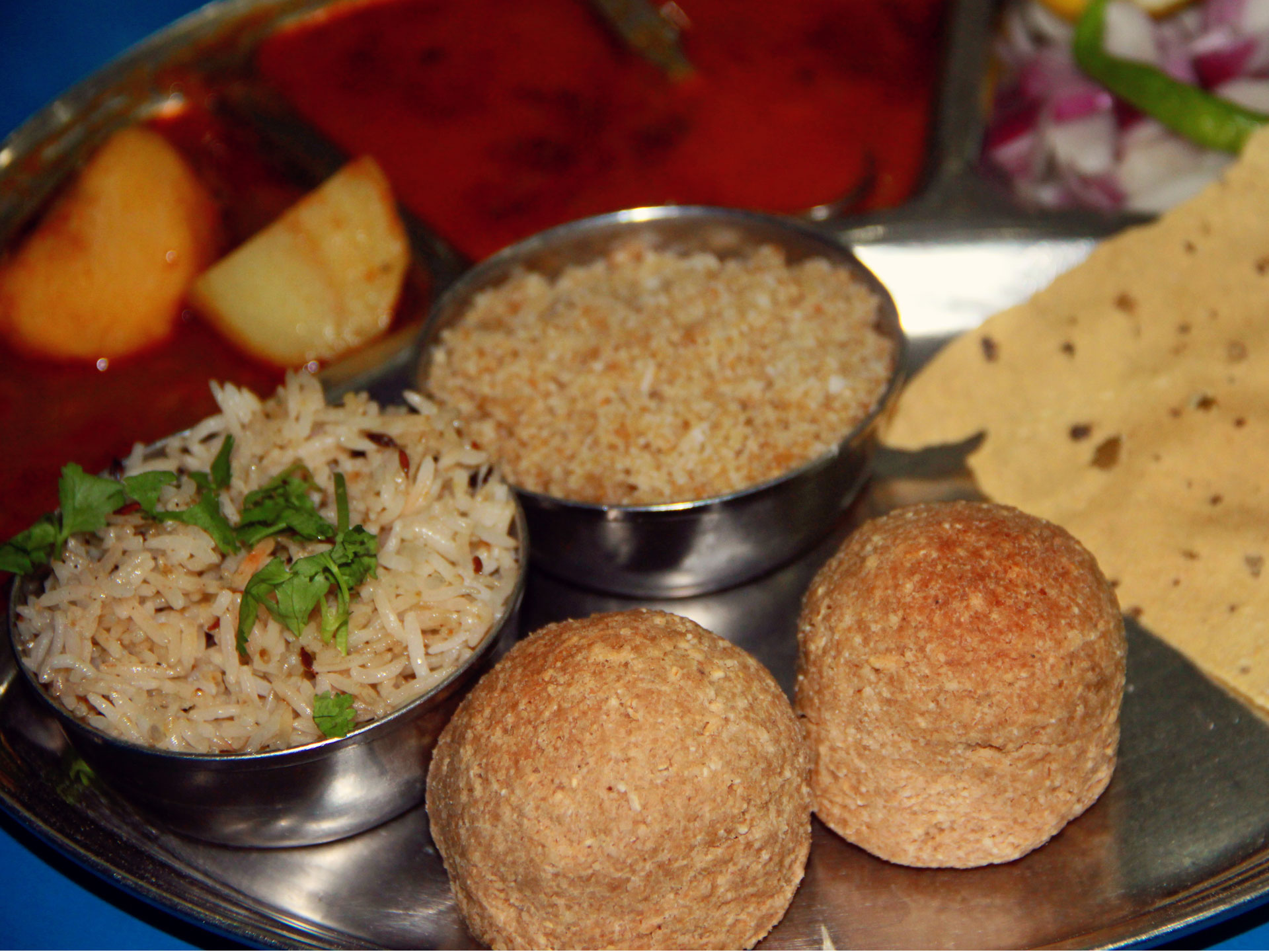Maheshwari Bhojnalaya ki Daal Baati, Maheshwari Bhojnalaya, Kota -Taste ...