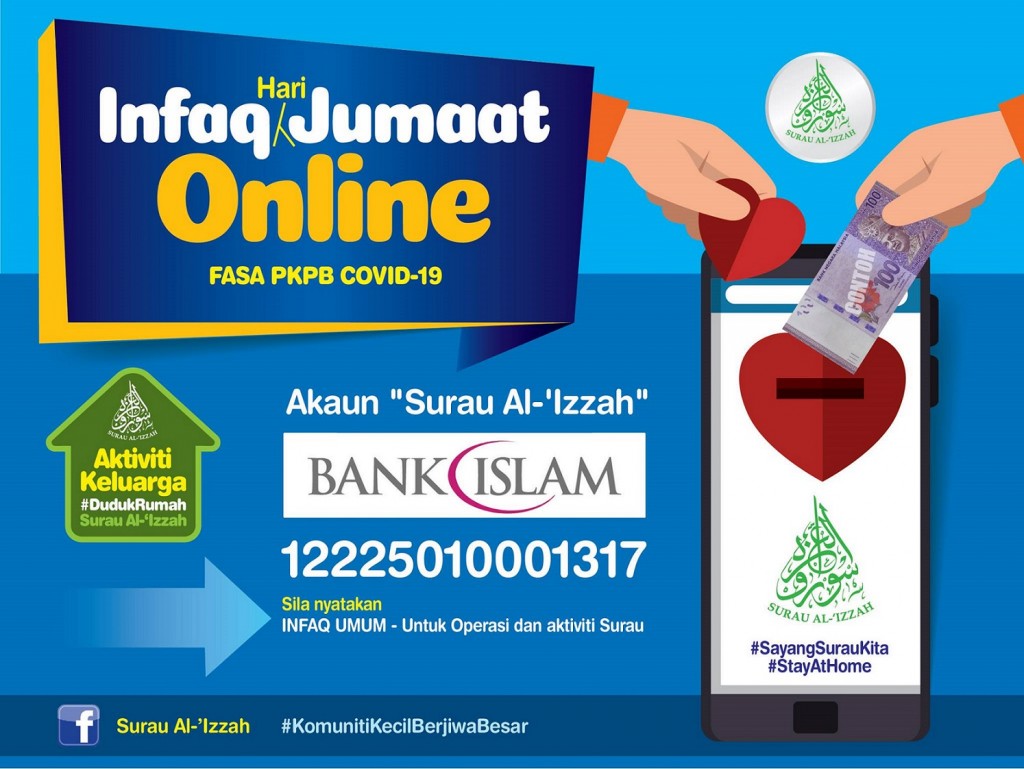 TABUNG SURAU INFAQ HARI JUMAAT | SURAU AL-'IZZAH TAMAN SAMUDERA