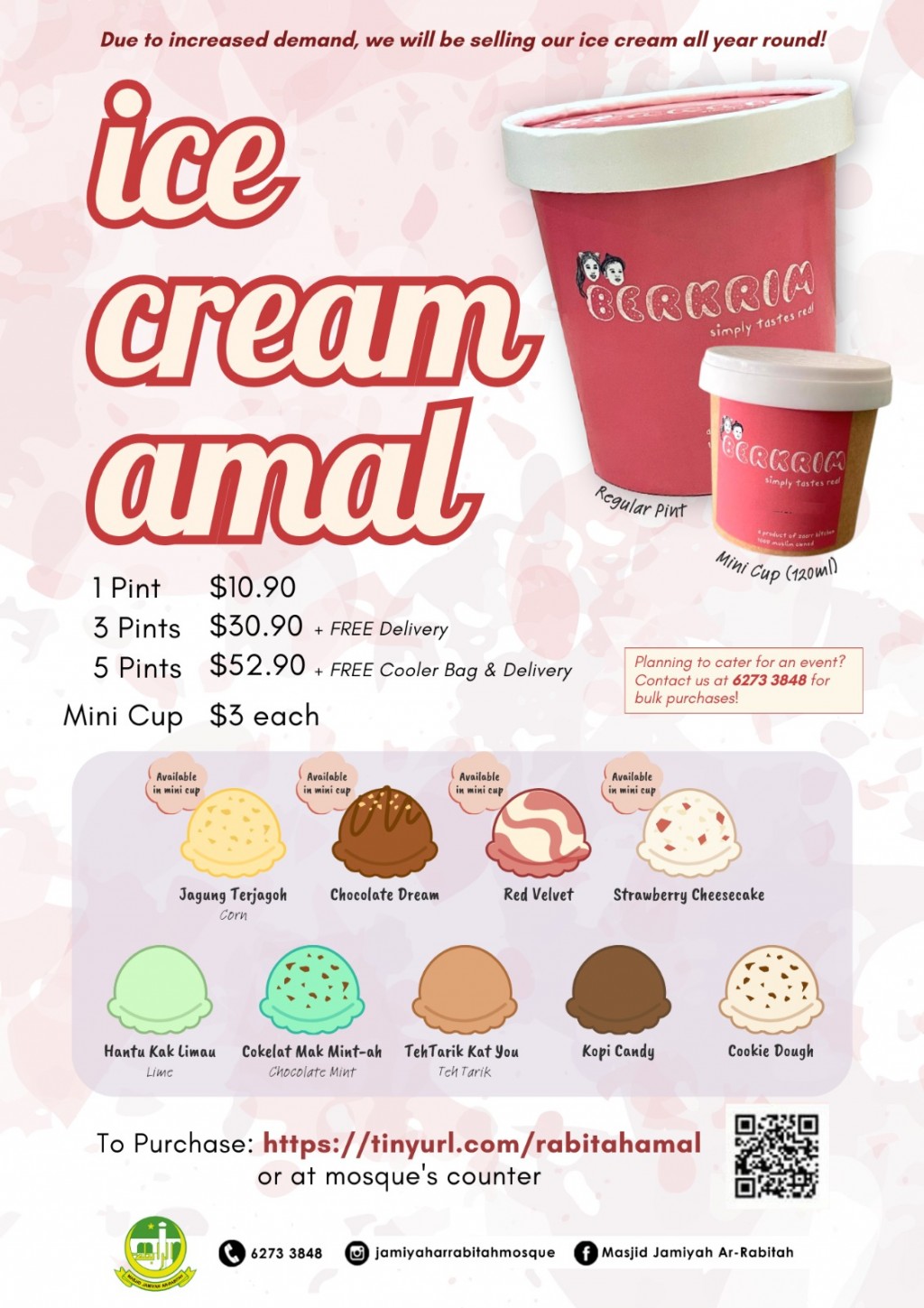 ICE CREAM AMAL | Masjid Jamiyah Ar-Rabitah