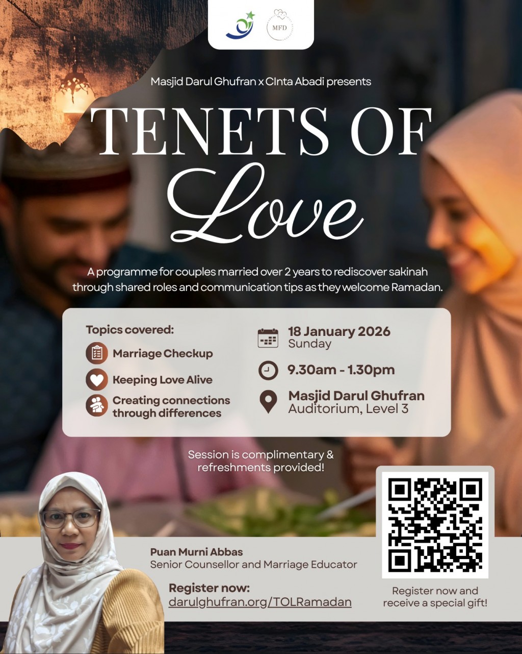 Tenets of Love | Preparing for Ramadan Edition | Darul Ghufran Mosque