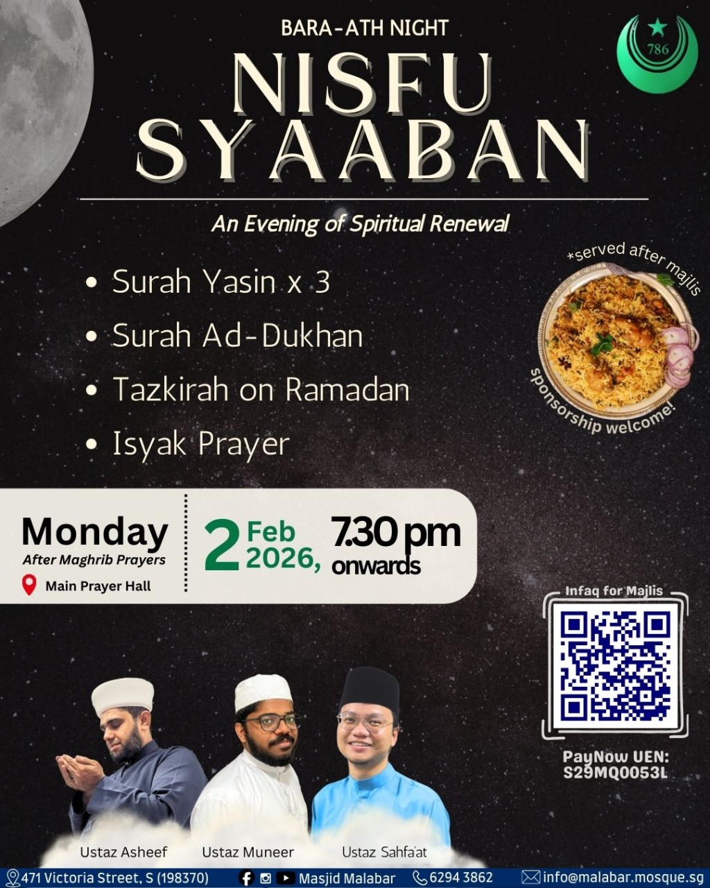 Nisfu Syaaban 2026 - Event - IslamicEvents.SG