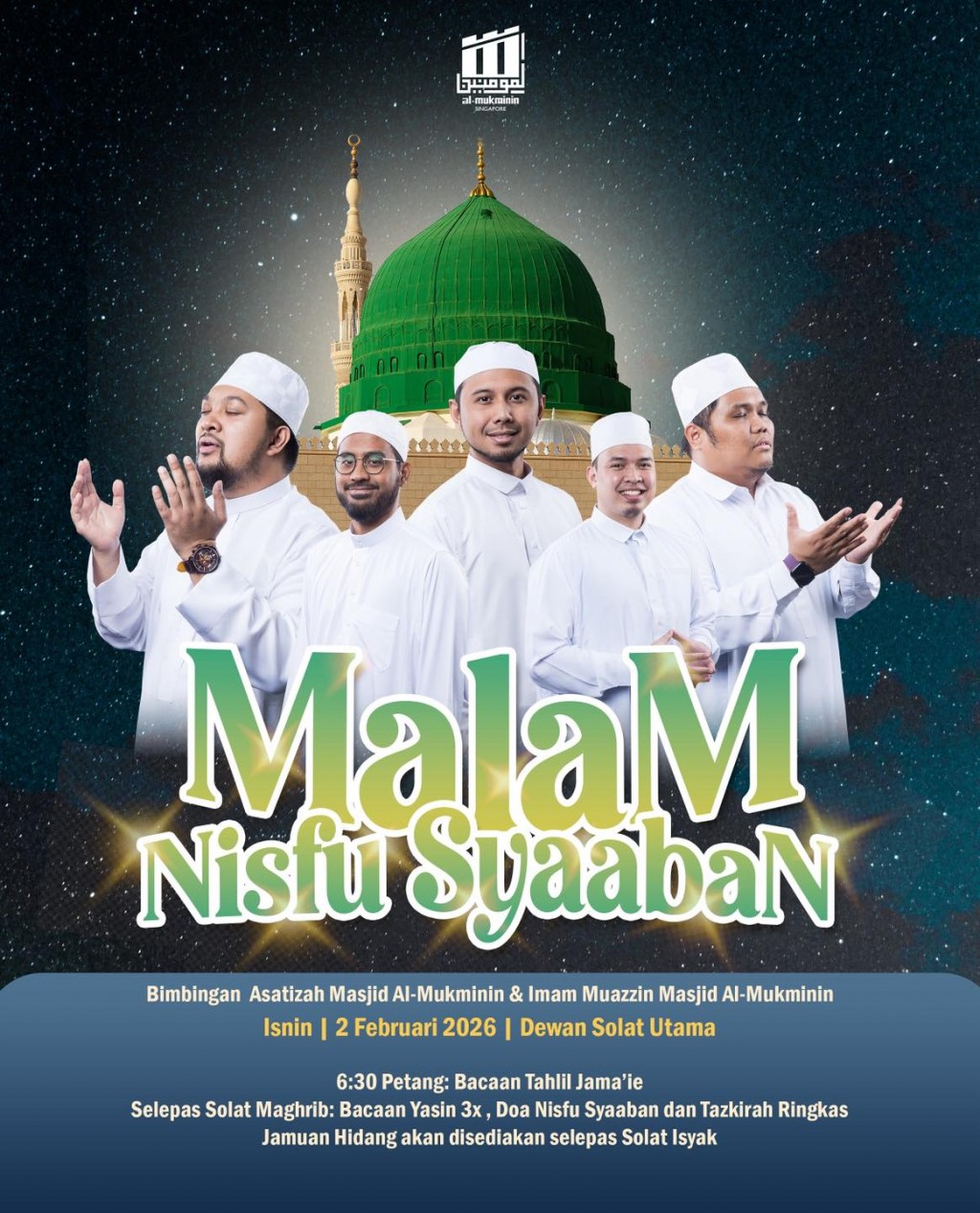 Malam Nisfu Syaaban - Event - IslamicEvents.SG