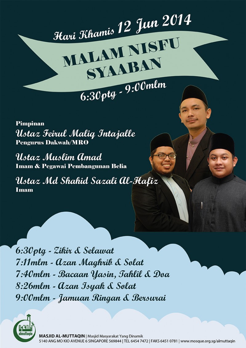 Malam Nisfu Syaaban - Event - IslamicEvents.SG