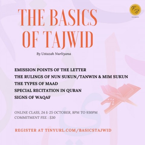 The Basics Of Tajwid - Event - IslamicEvents.SG