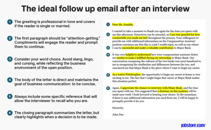 Follow-up Emails to Help You Land a Job - Jobstore Careers Blog ...