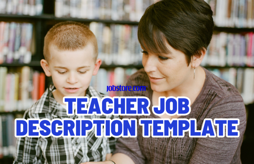 Teacher Job Description Template - Jobstore Careers Blog - Malaysia's ...